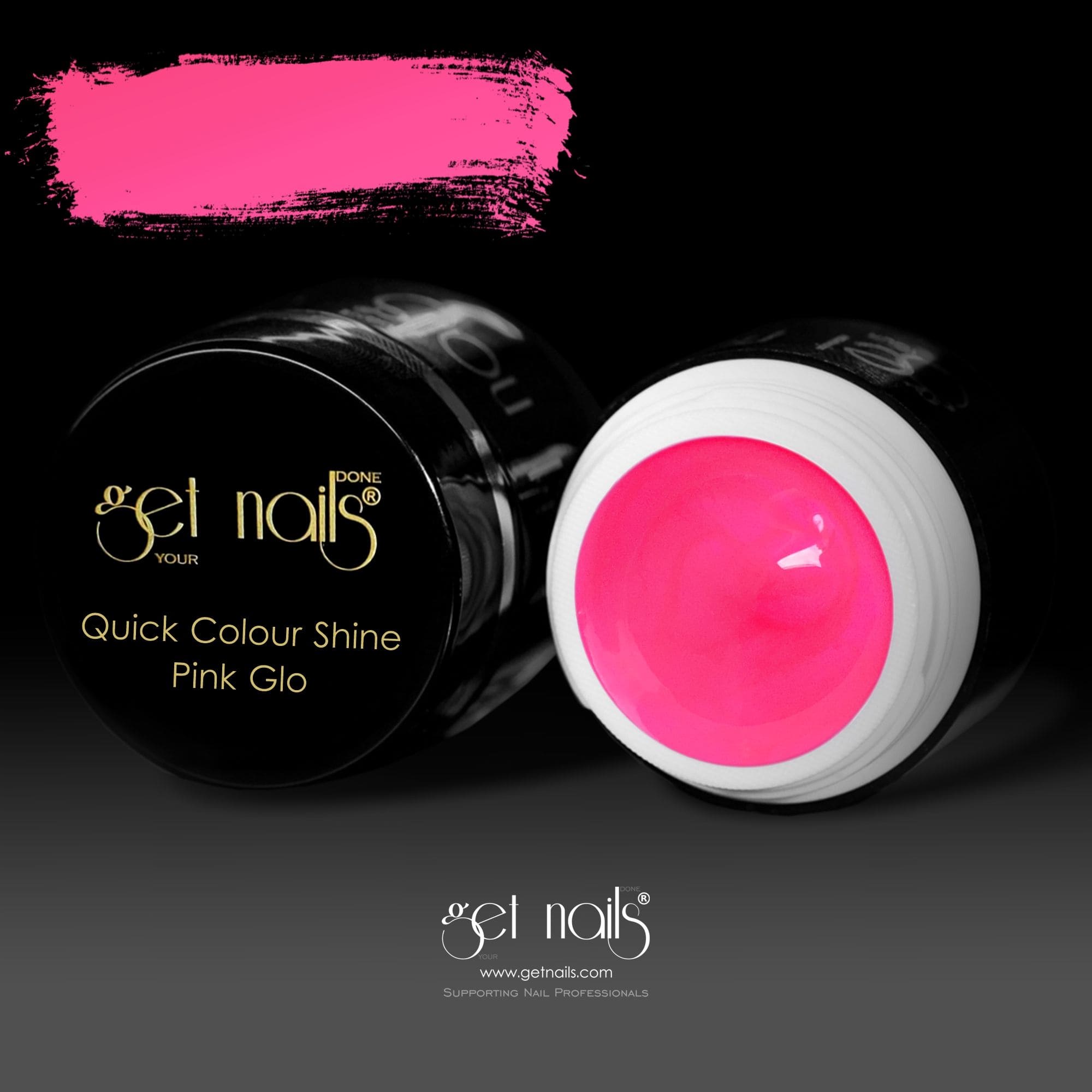 Colour Gel Quick Colour Shine Pink Glo 5g | Get Nails